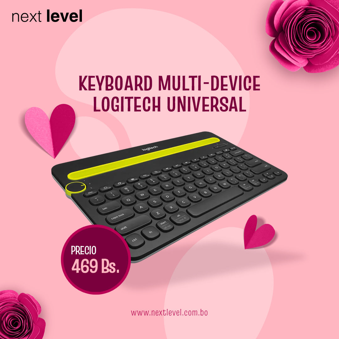 Keyboard Multi-Device Logitech Universal – NEXT LEVEL